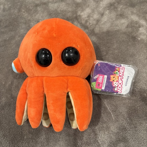 adopt me | Toys | Adopt Me Pets Plush Octopus Stuffed Toy With Virtual ...